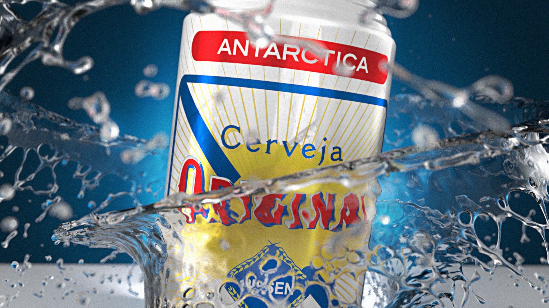 O design da nova cerveja Original em lata